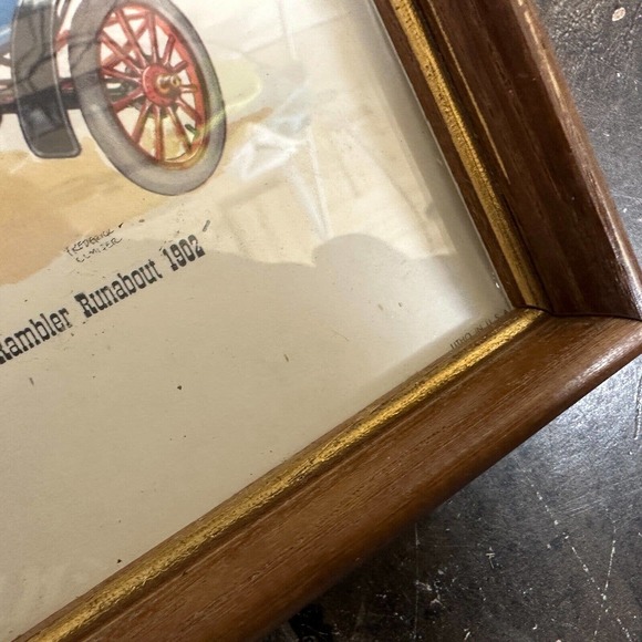 Art | Vintage Donald Art Co Litho Print 192 Nash Rambler Runabout 1901 ...